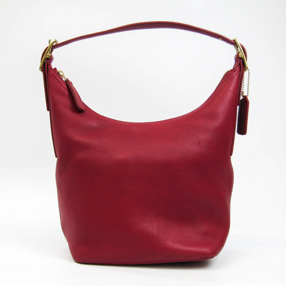 Coach | Bags | Coach 9823 Womens Leather Shoulder Bag Red Color | Poshmark